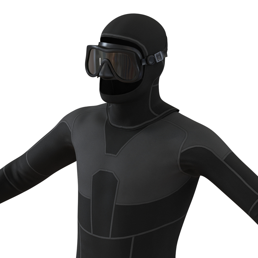 3d dive wetsuit