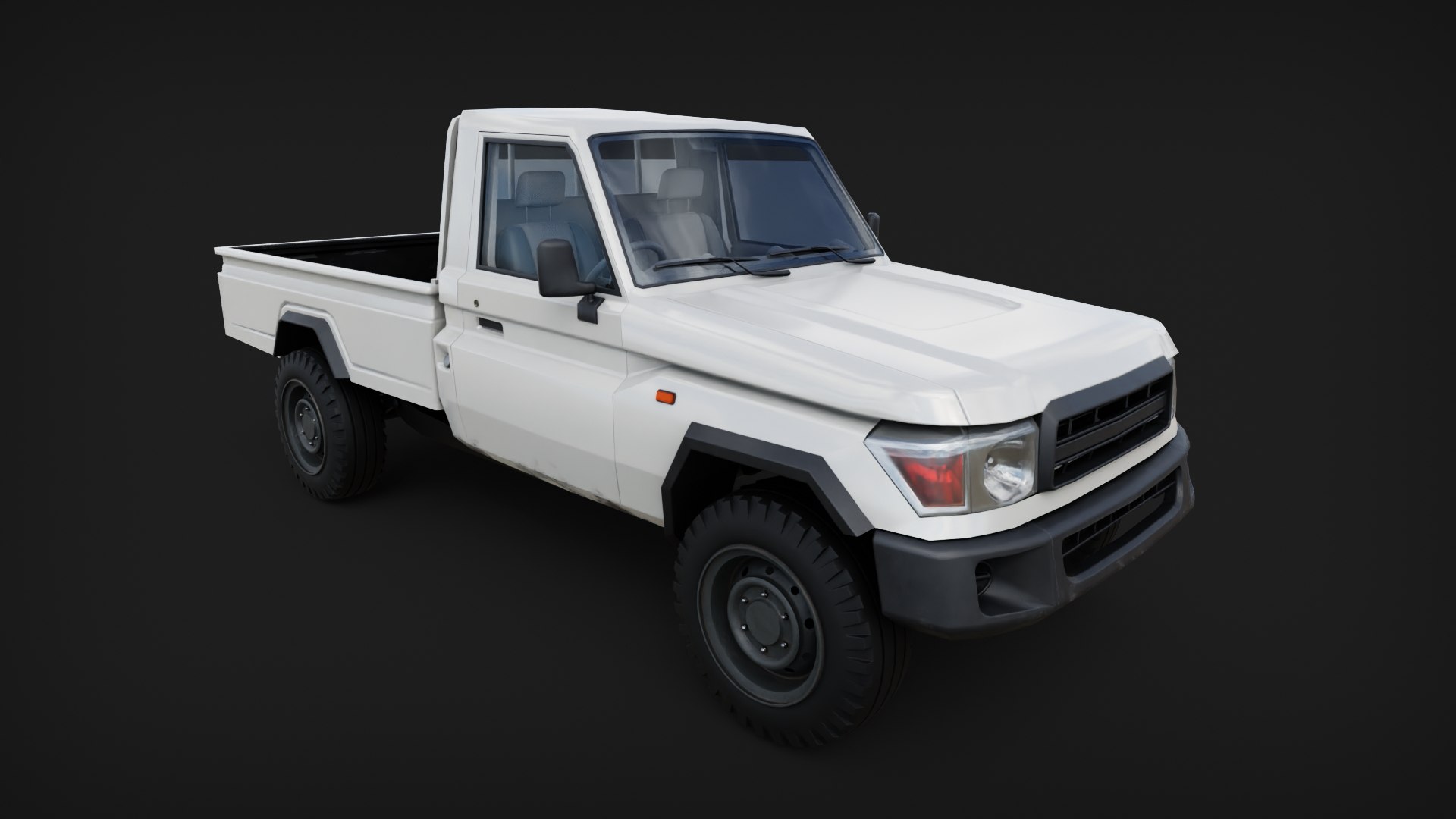 3D Toyota Landcruiser J70 Pick Up - TurboSquid 2230273