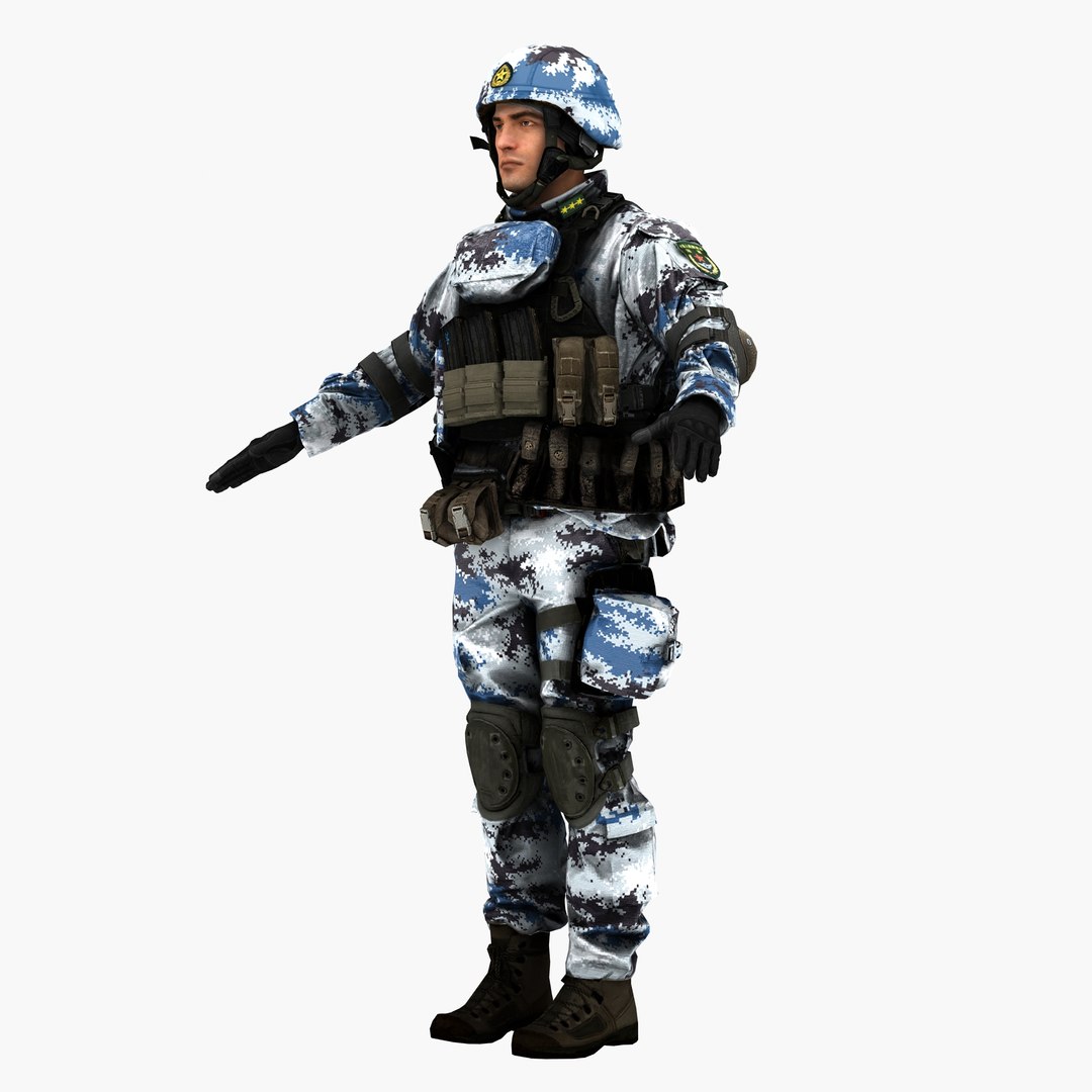 Pla Chinese Soldier Model - TurboSquid 1668791
