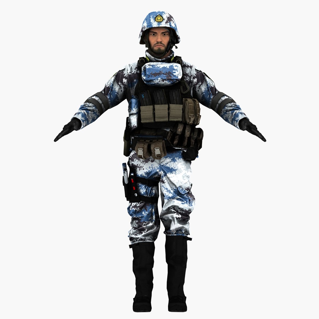 Pla Chinese Soldier Model - TurboSquid 1668791