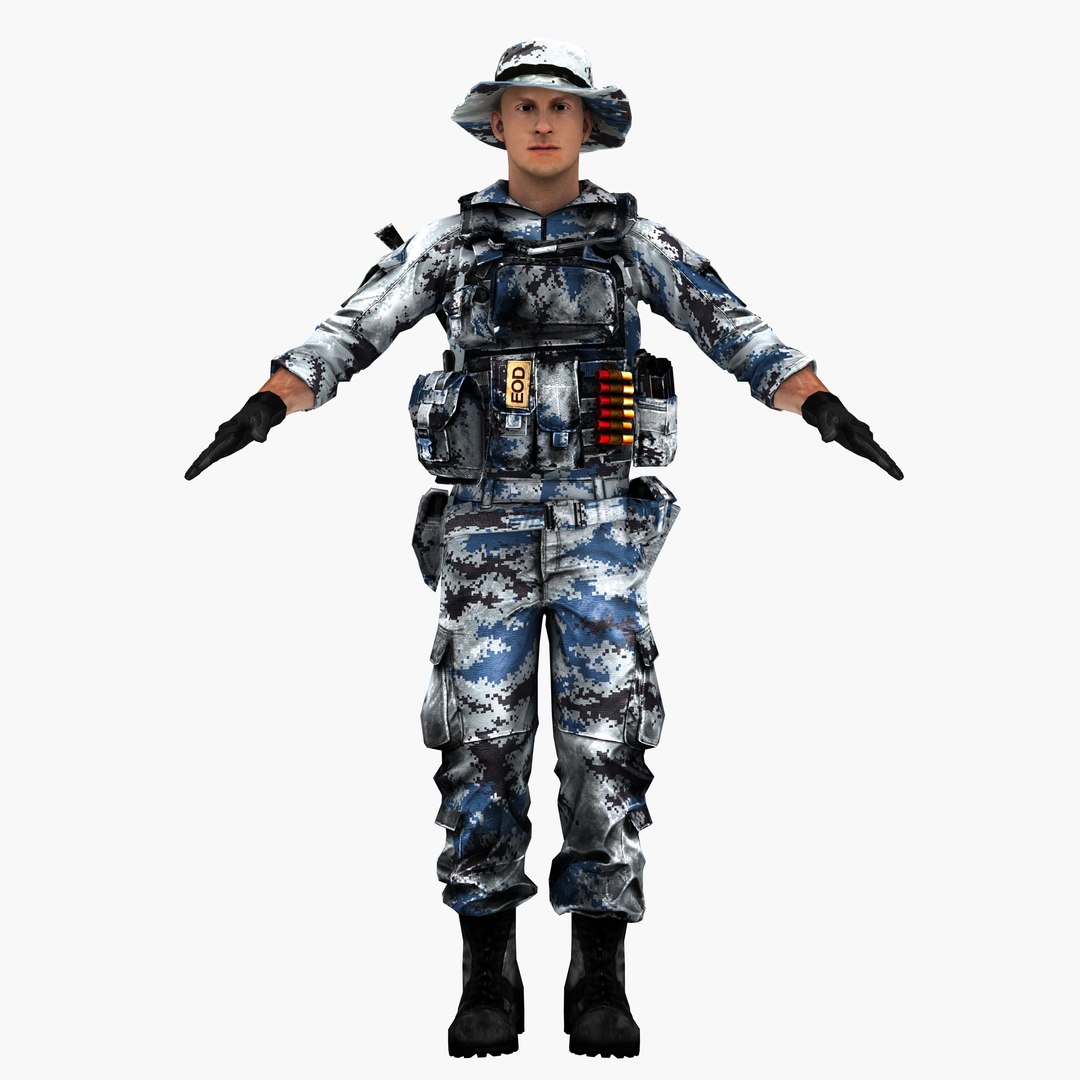 Pla Chinese Soldier Model - TurboSquid 1668791