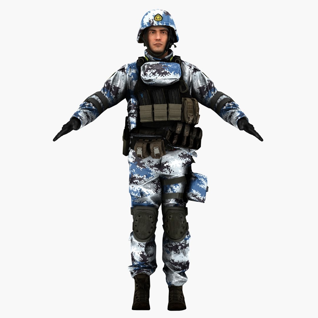 Pla Chinese Soldier Model - TurboSquid 1668791