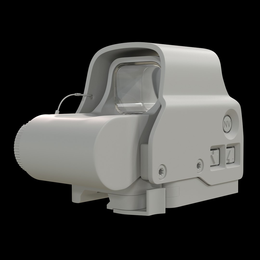 Hws Exps3 Holographic Weapon 3D Model - TurboSquid 1644873