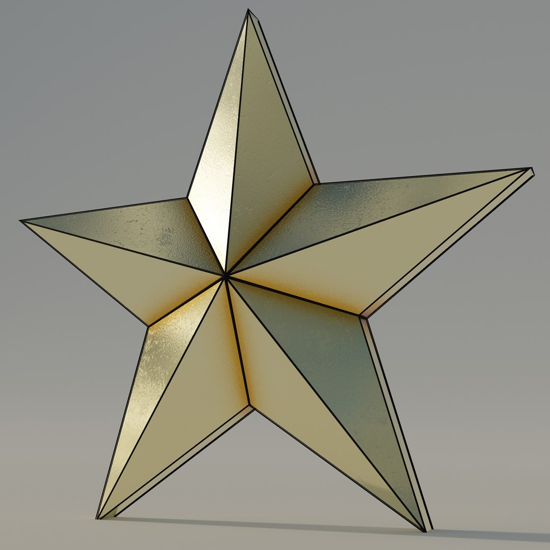 Stars pack pbr 40 3D model - TurboSquid 1578823