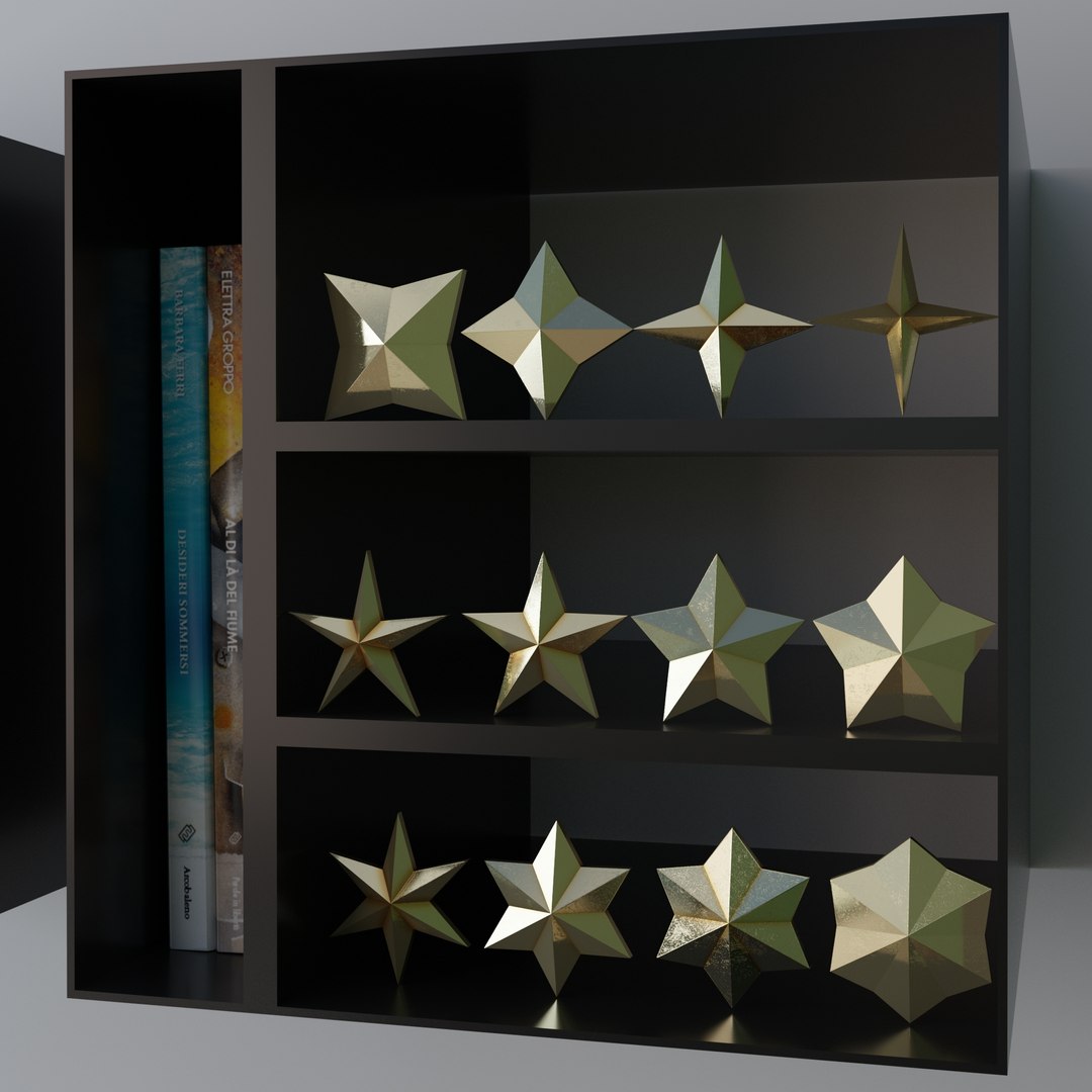 Stars pack pbr 40 3D model - TurboSquid 1578823