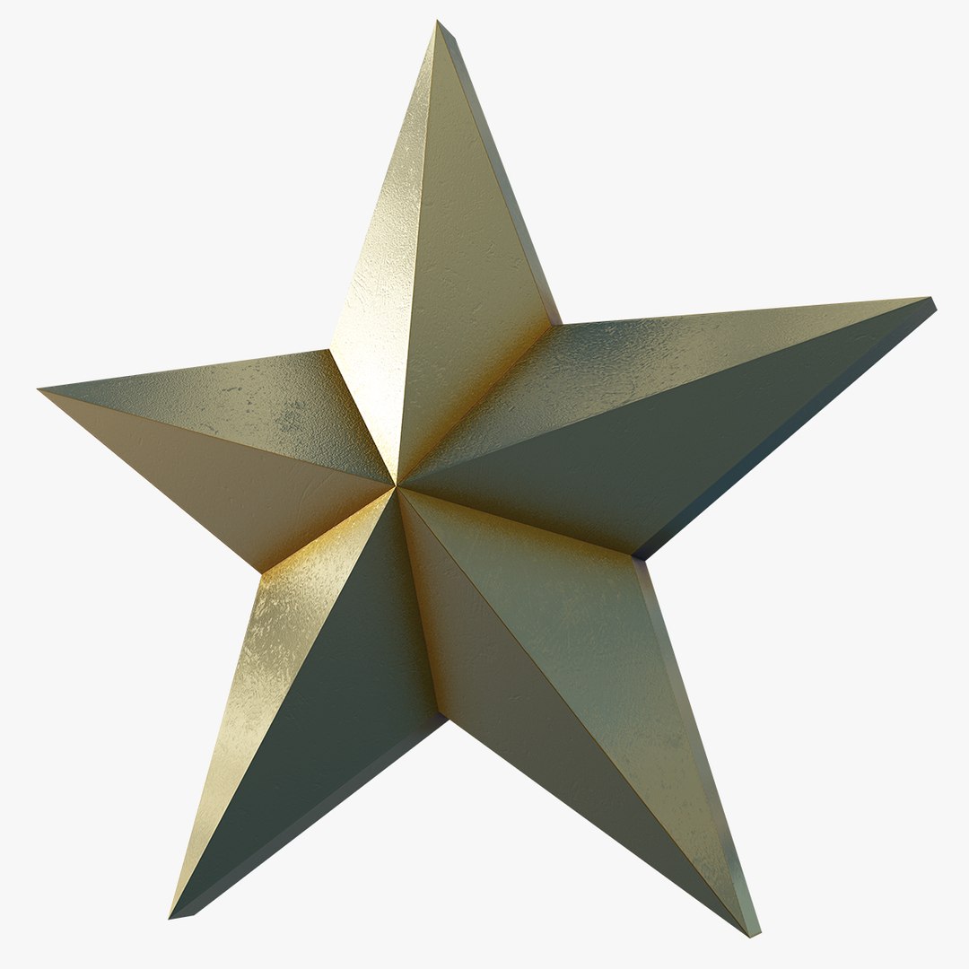 Stars pack pbr 40 3D model - TurboSquid 1578823
