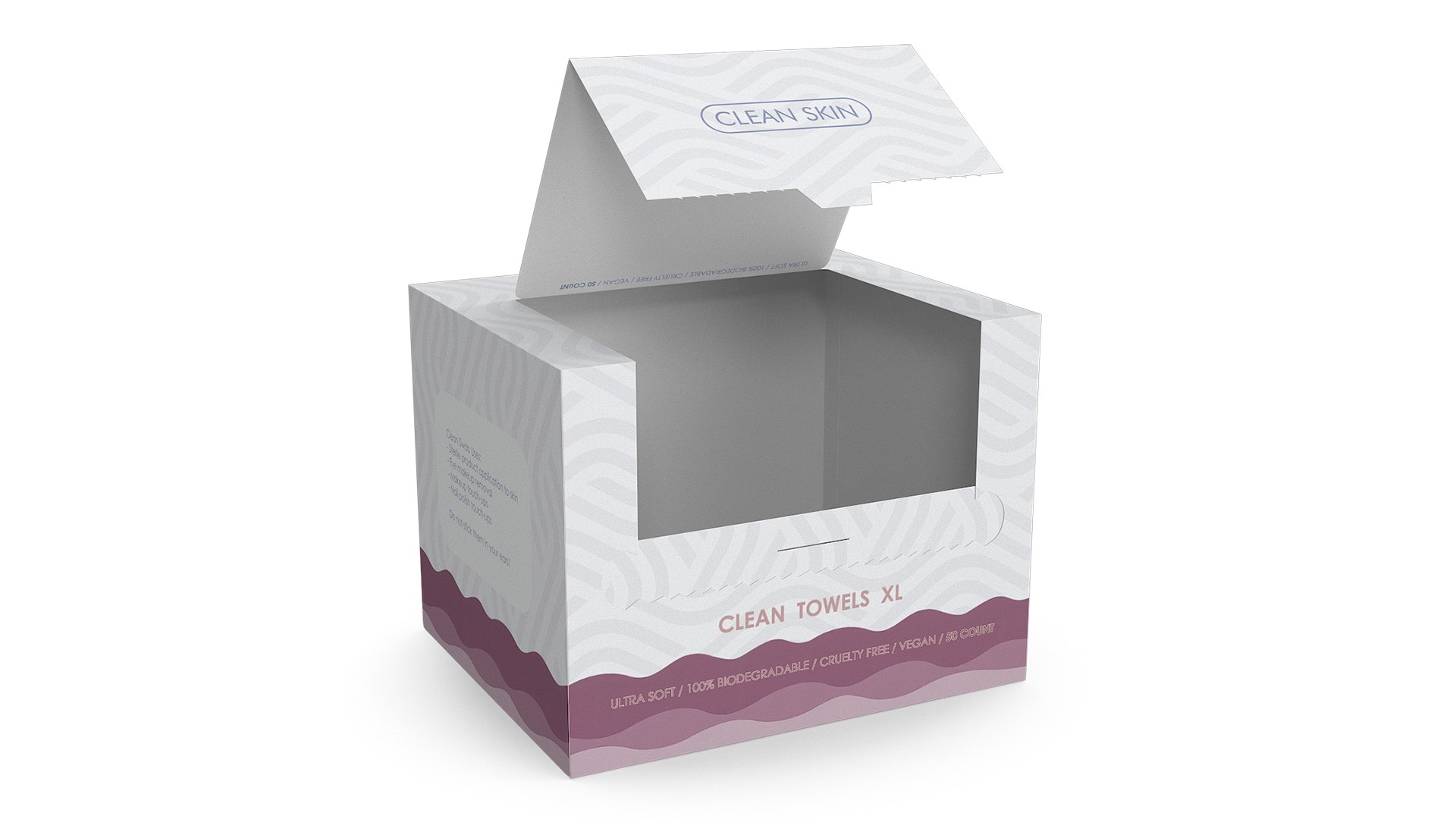 Paper Towel Box Empty 3D Model - TurboSquid 2252649