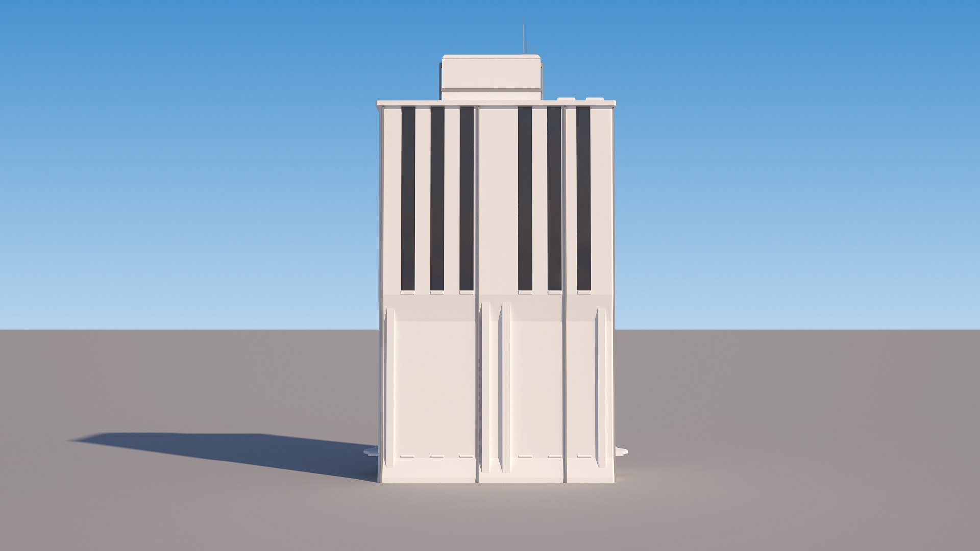 3D Industrial Building 06 - Low-poly Storage Facility - TurboSquid 2183862