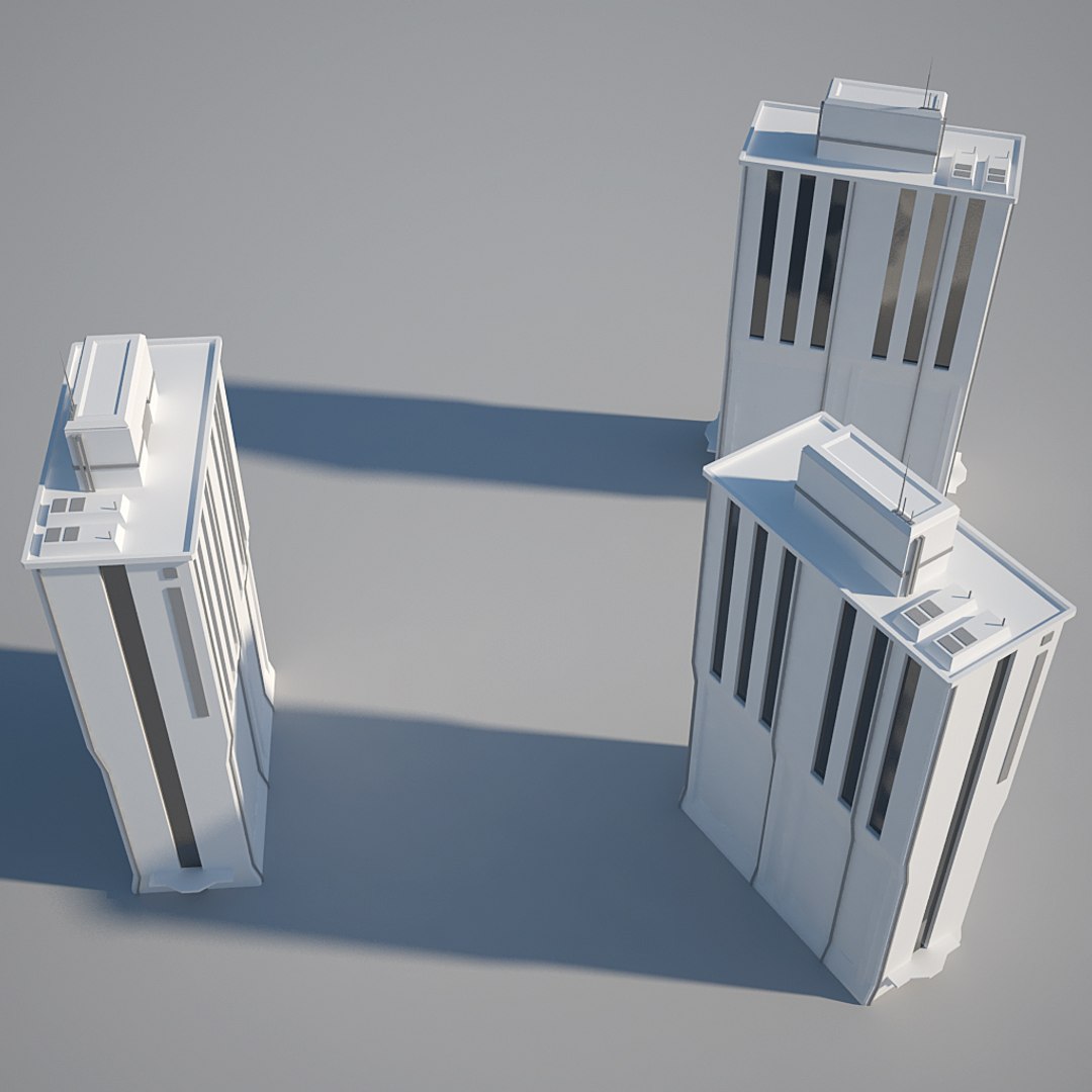 3D Industrial Building 06 - Low-poly Storage Facility - TurboSquid 2183862