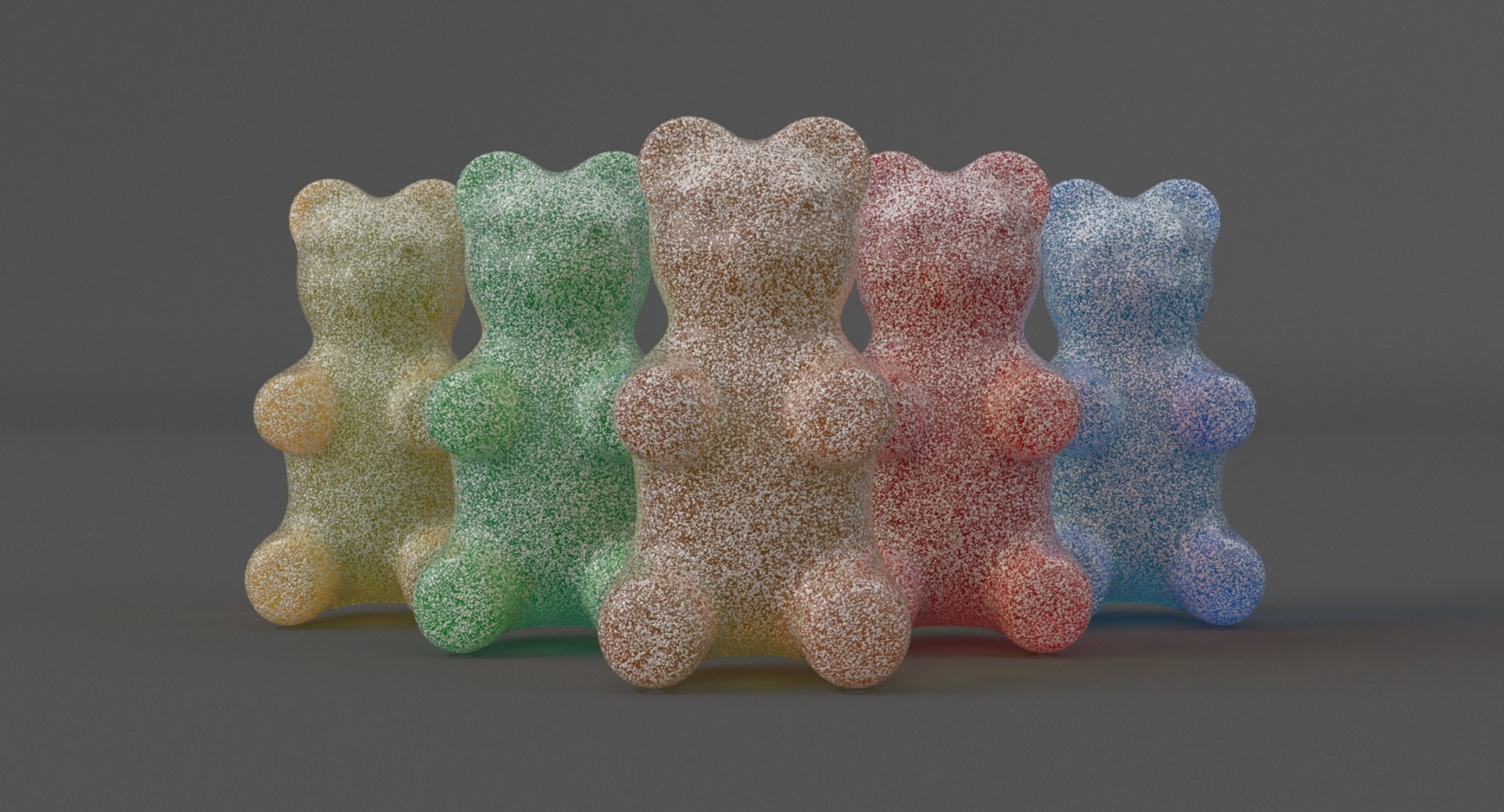 3D Gummy Bear - TurboSquid 1311428