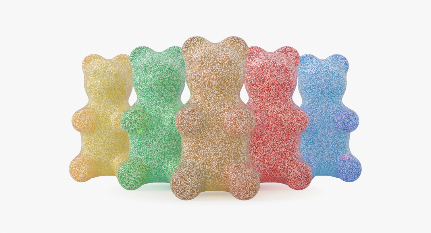 modelo 3d Osito de goma - TurboSquid 1311428