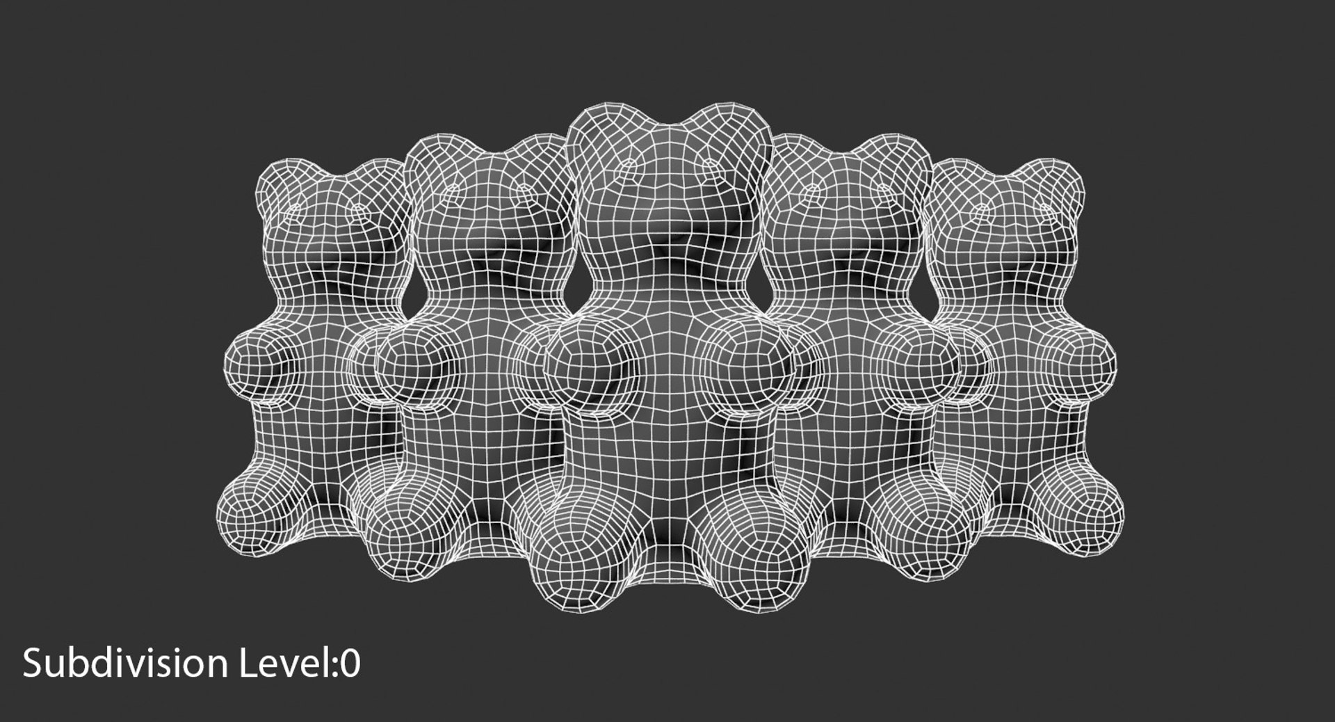 3D Gummy Bear - TurboSquid 1311428