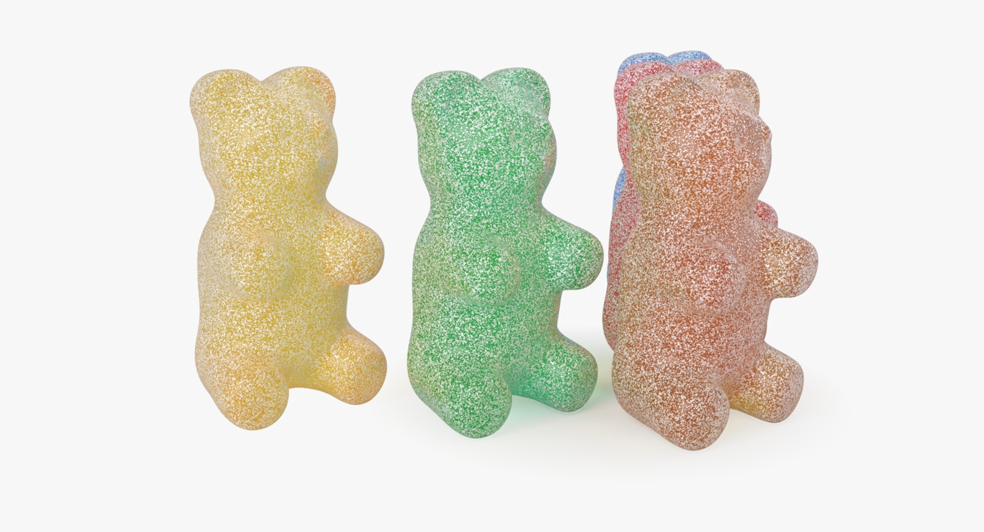 3D gummy bear - TurboSquid 1311428