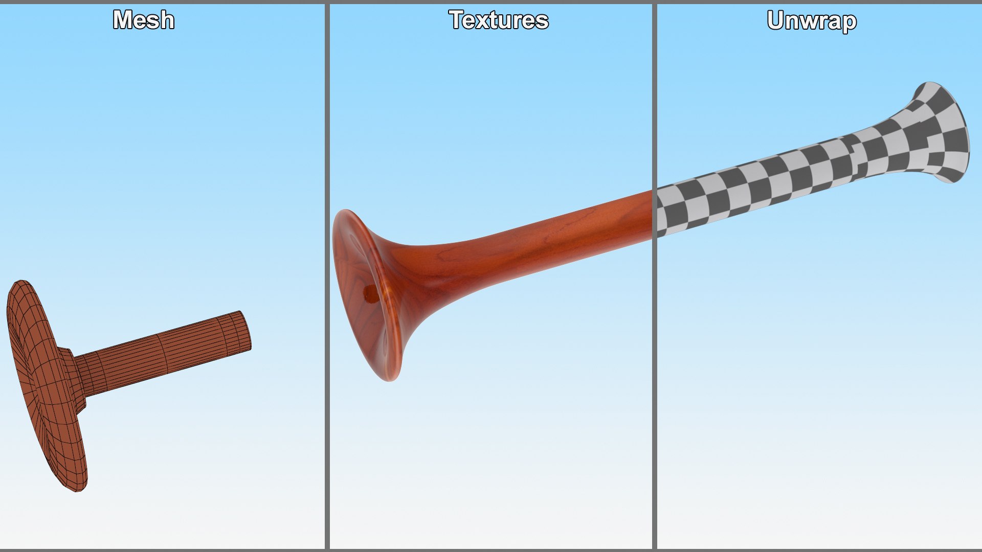 3D Antique Two Piece Monaural Stethoscope Model - TurboSquid 2262151