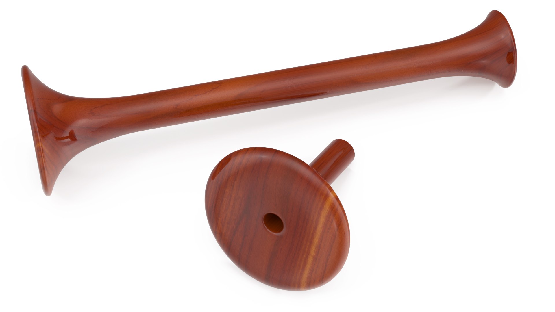 3D Antique Two Piece Monaural Stethoscope Model - TurboSquid 2262151