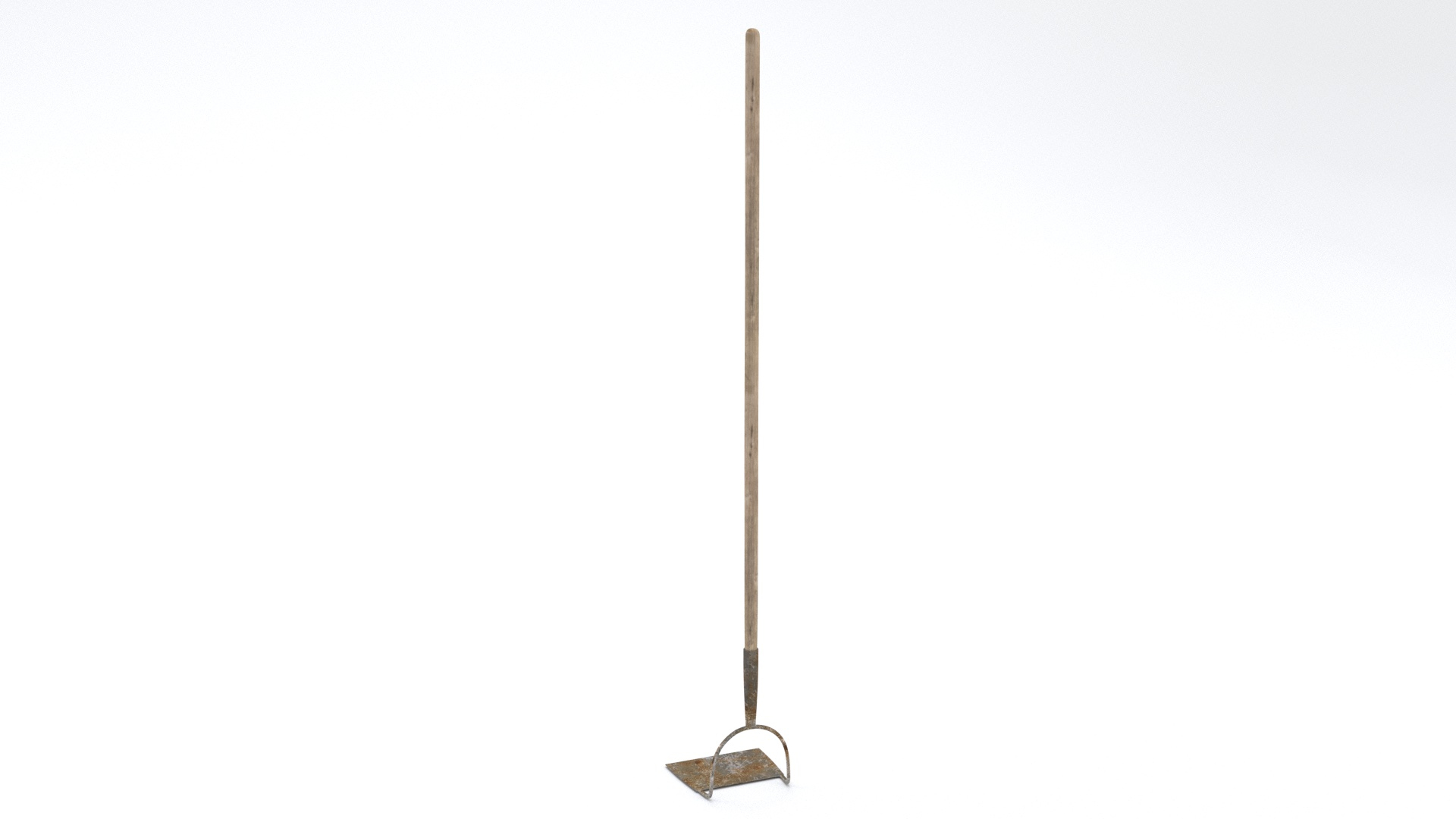 3D Garden Tool 6 - Hoe Model - TurboSquid 1923805