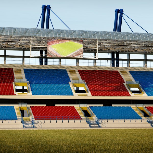 3d stadium seating tribune wide