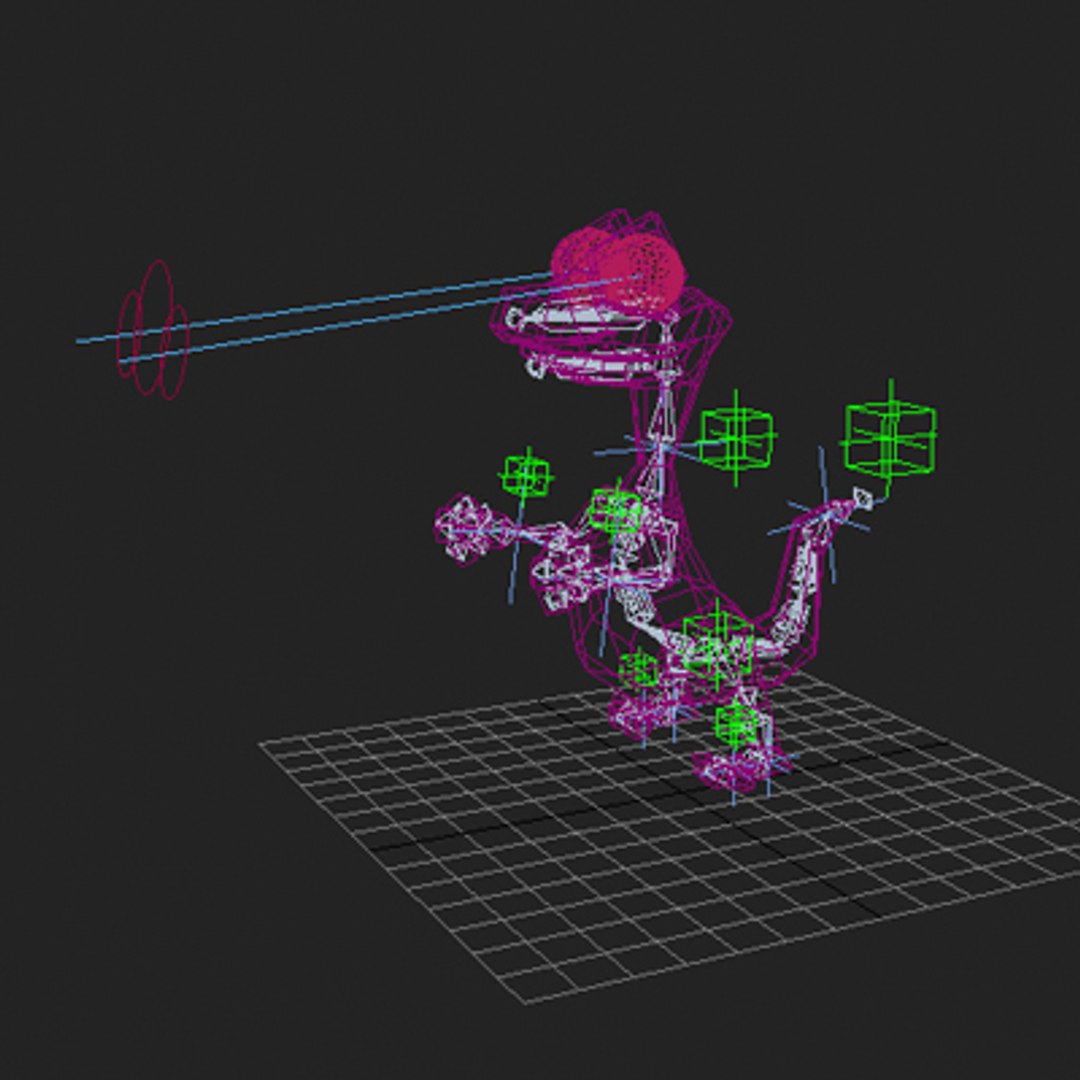3ds Max Cartoon Lizard Logo