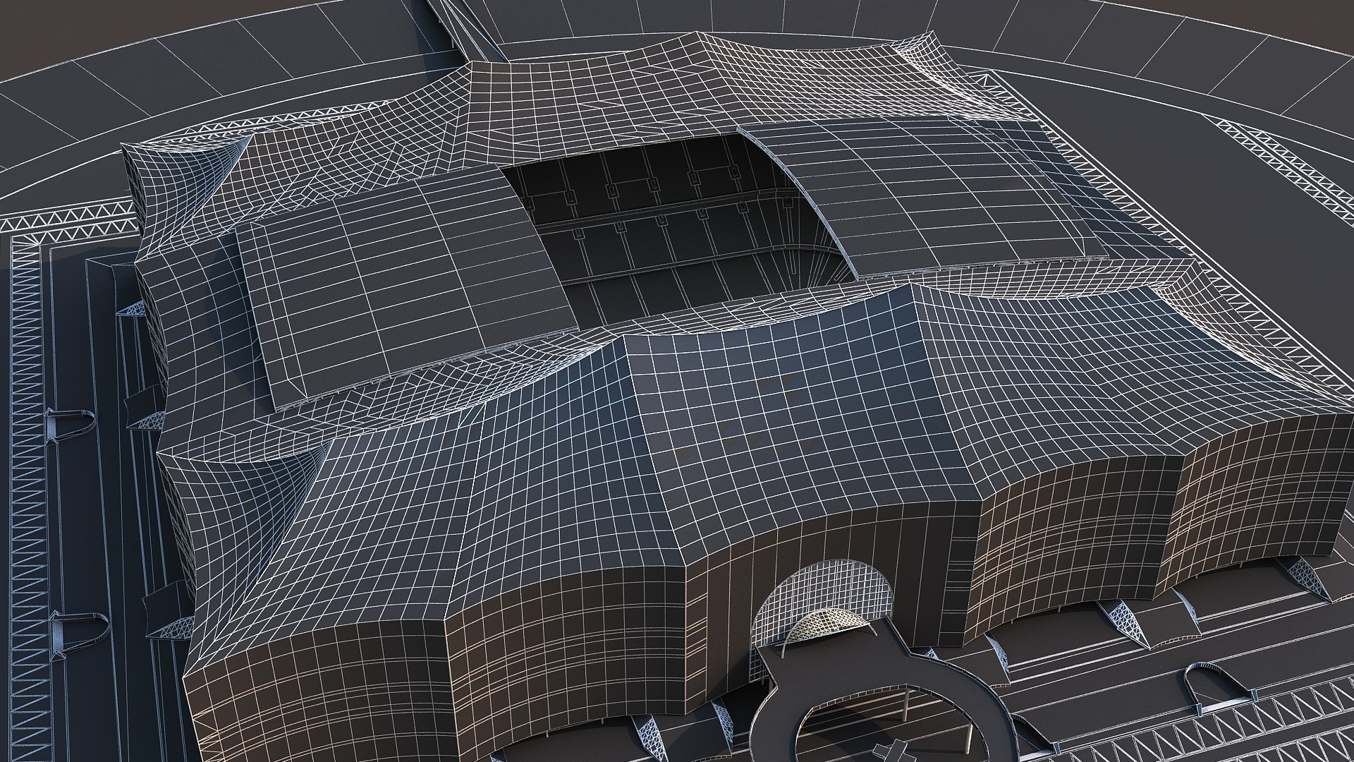 3D Al Bayt Stadium - TurboSquid 1975049