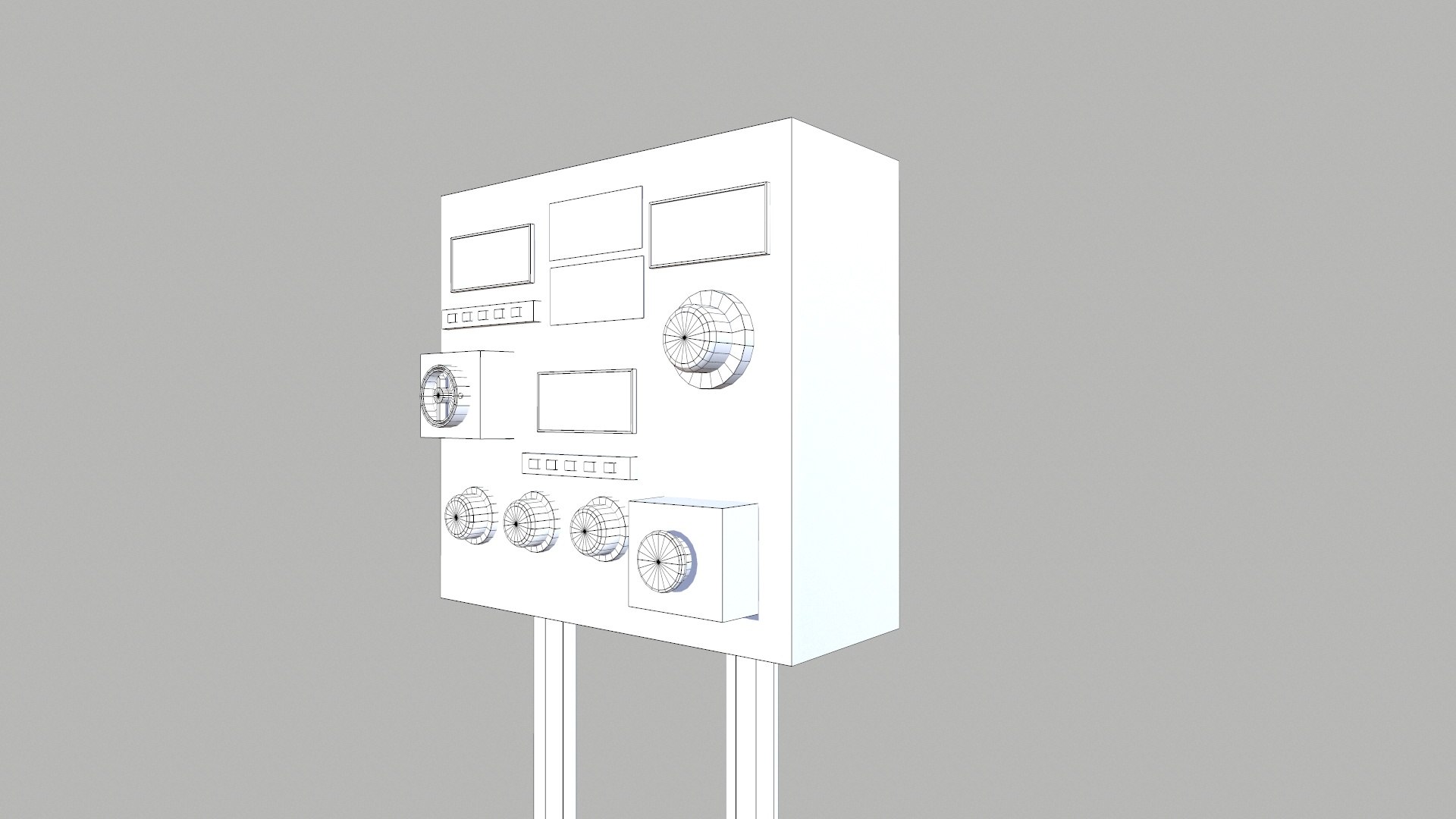 3D Model Electric Panel - TurboSquid 2338464