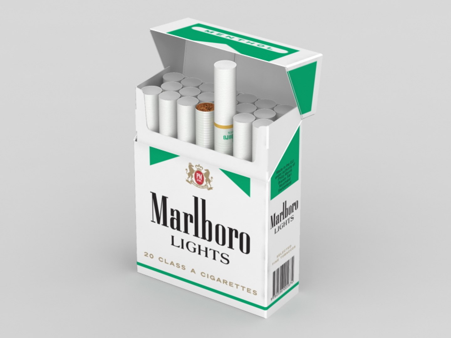 Max Marlboro Menthol Cigarette Box