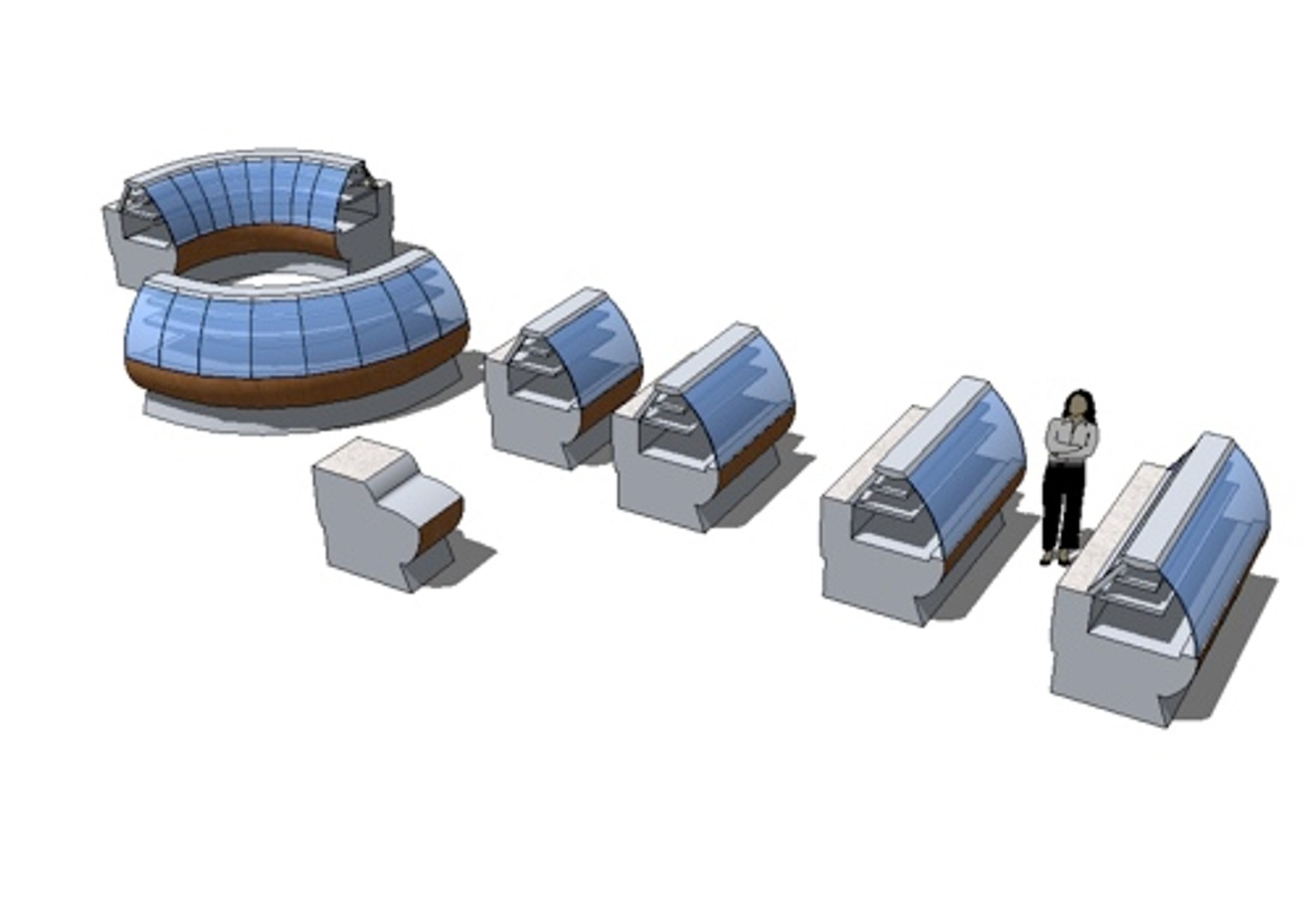 3d Retail Store Model