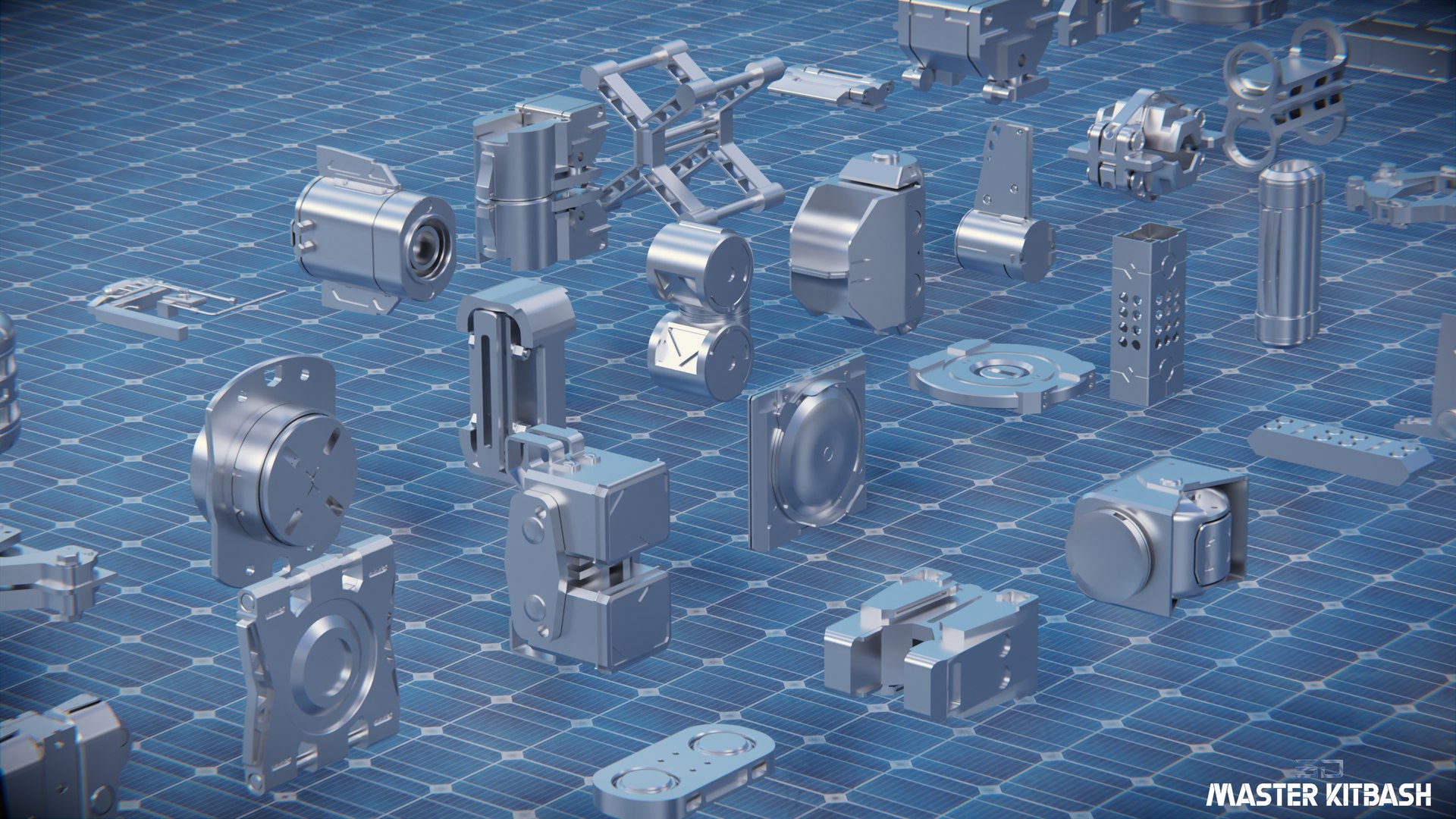 3D Various Kitbash 3D - TurboSquid 2015815