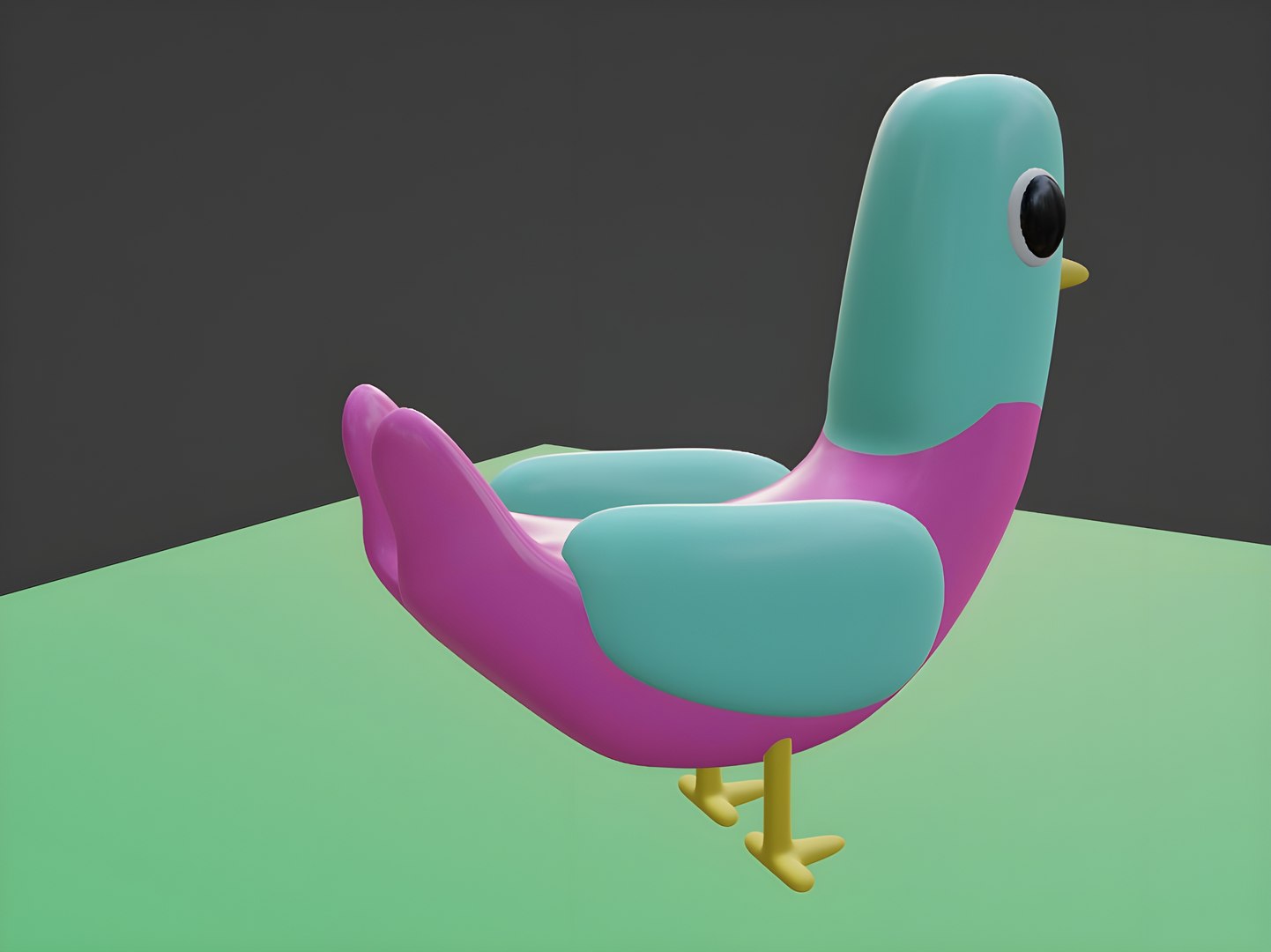Free Lowly Poly Hen 3D Model - TurboSquid 2092088