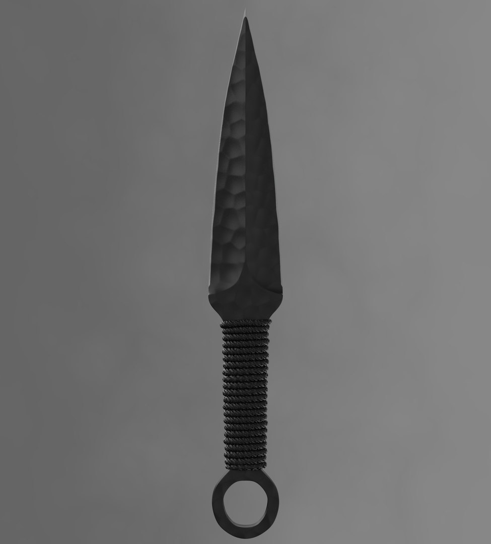 3D Model Knife Kunai - TurboSquid 1808327