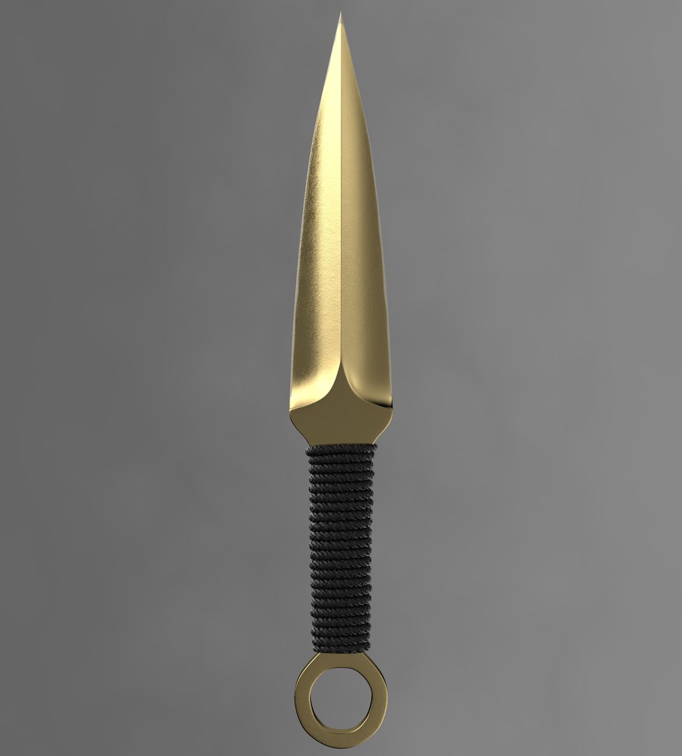 3D Model Knife Kunai - TurboSquid 1808327