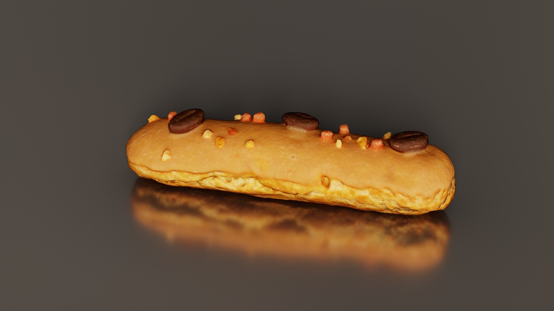 Moka Eclair Remastered 3D Model - TurboSquid 2362174