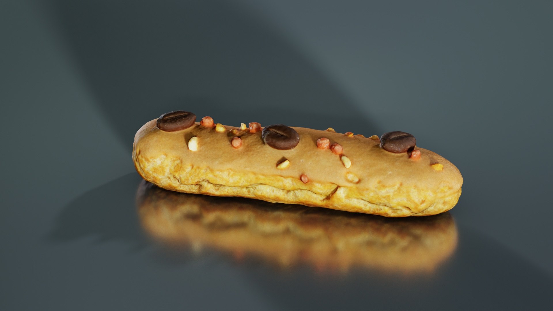 Moka Eclair Remastered 3D Model - TurboSquid 2362174