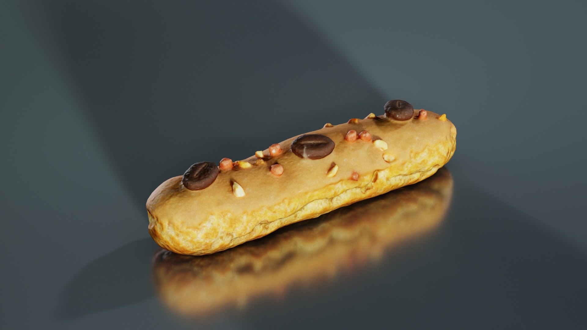 Moka Eclair Remastered 3D Model - TurboSquid 2362174