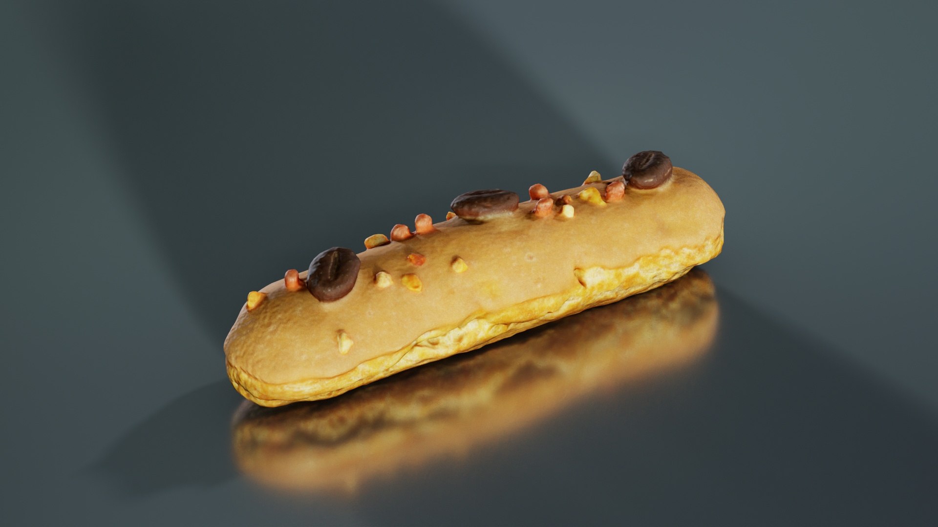 Moka Eclair Remastered 3D Model - TurboSquid 2362174