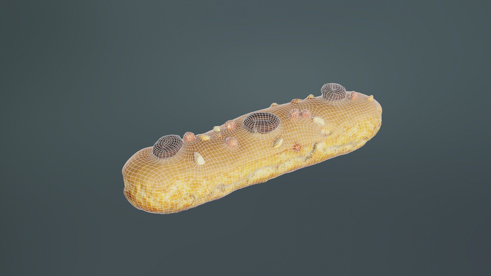 Moka Eclair Remastered 3D Model - TurboSquid 2362174