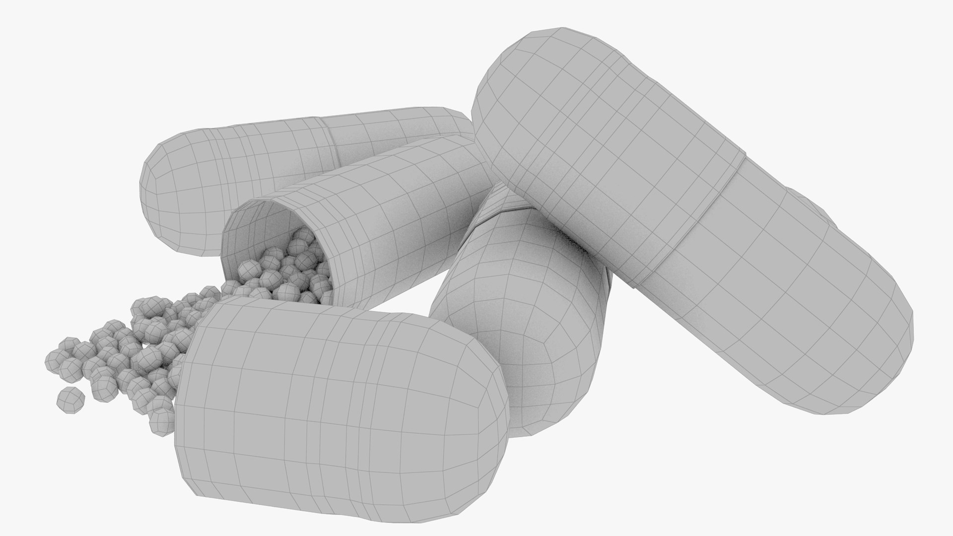 3D jar pills - TurboSquid 1573593
