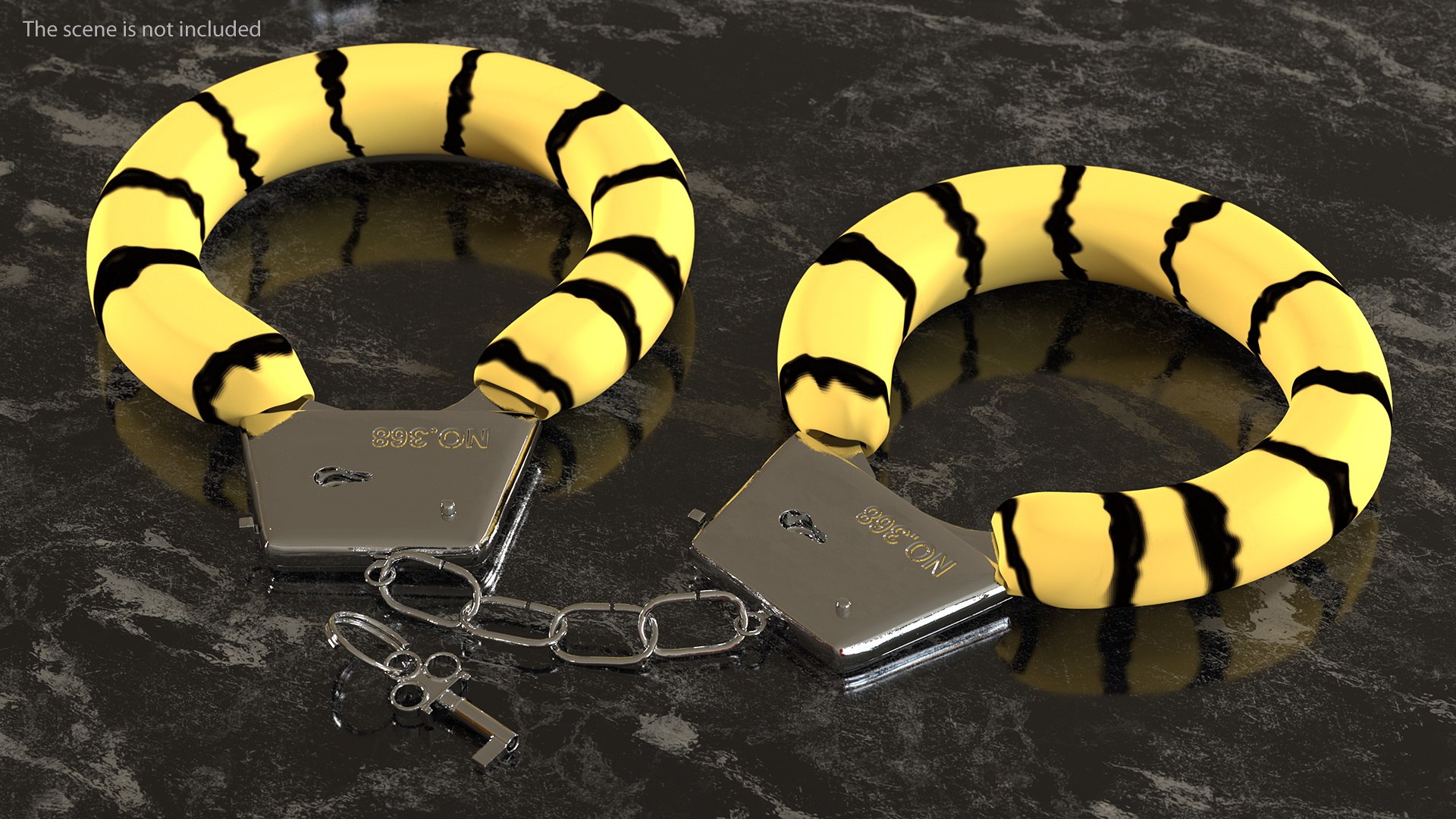 Tiger Handcuffs Hand Cuffs 3D Model - TurboSquid 1702759