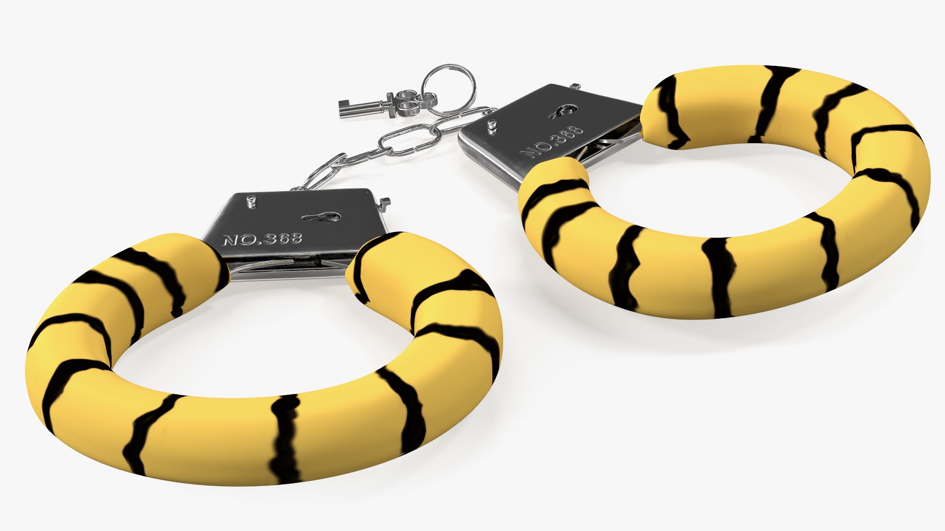 Tiger Handcuffs Hand Cuffs 3D Model - TurboSquid 1702759