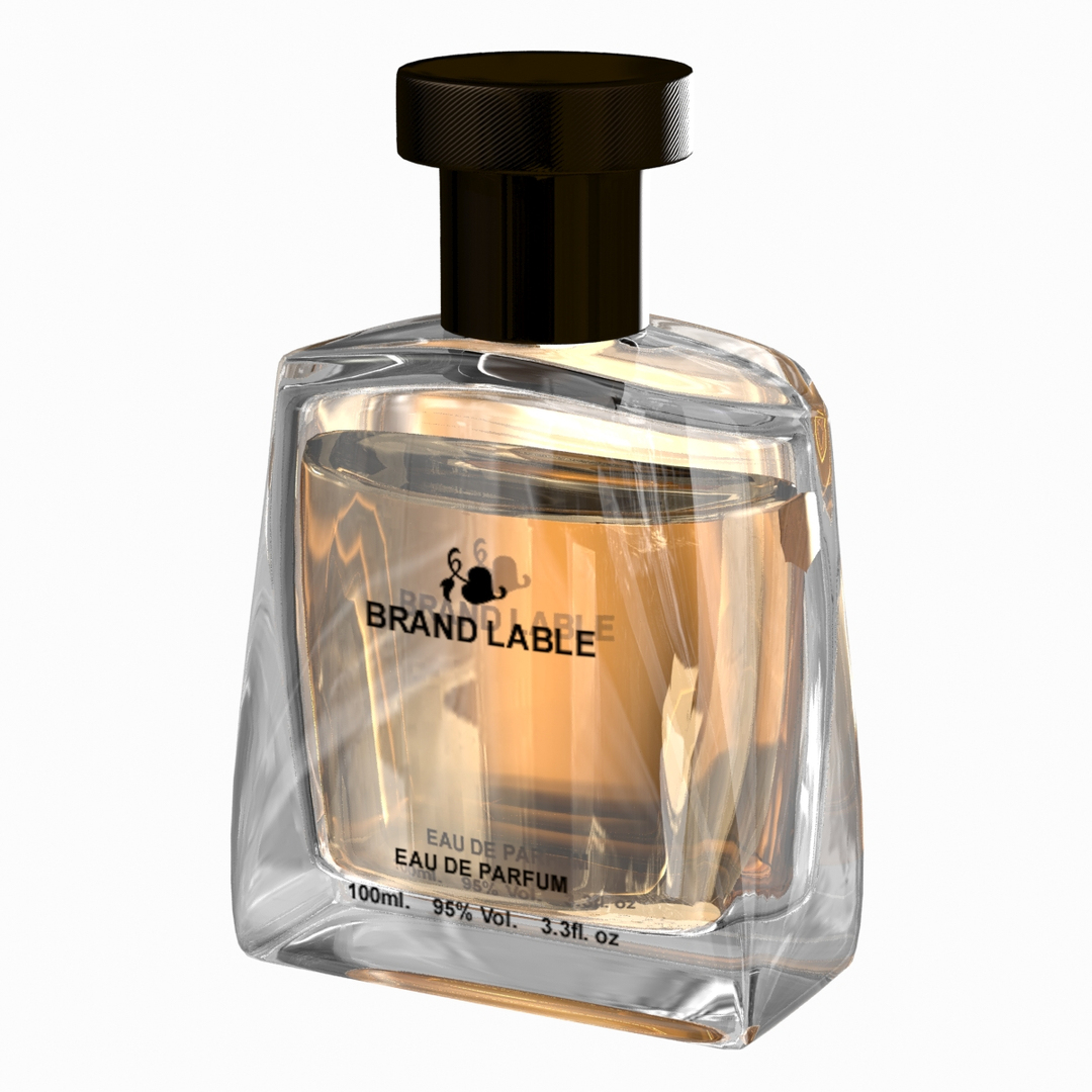 Visualizing Luxury Perfume Bottle Obj