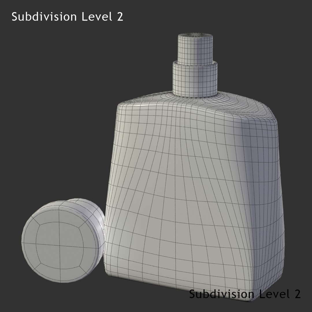 Visualizing Luxury Perfume Bottle Obj