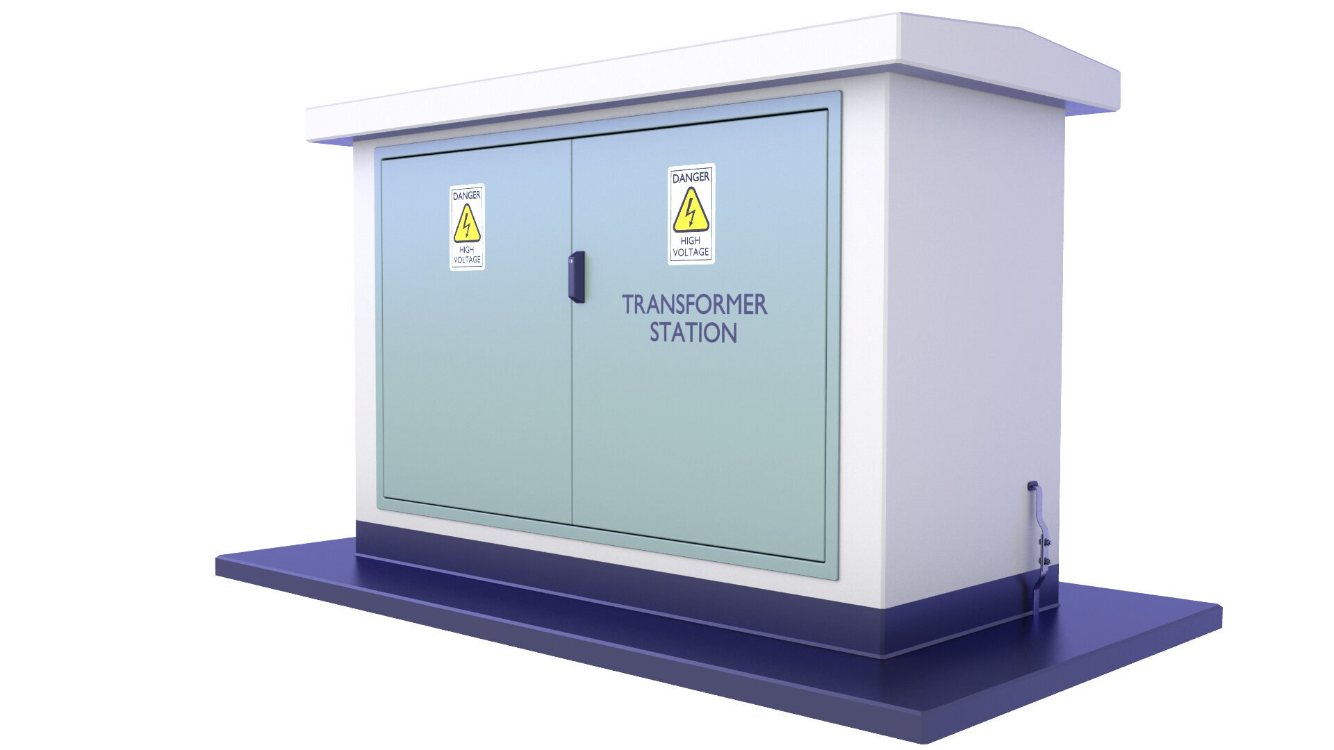 Transformer Substation Box 30 3D - TurboSquid 2395692