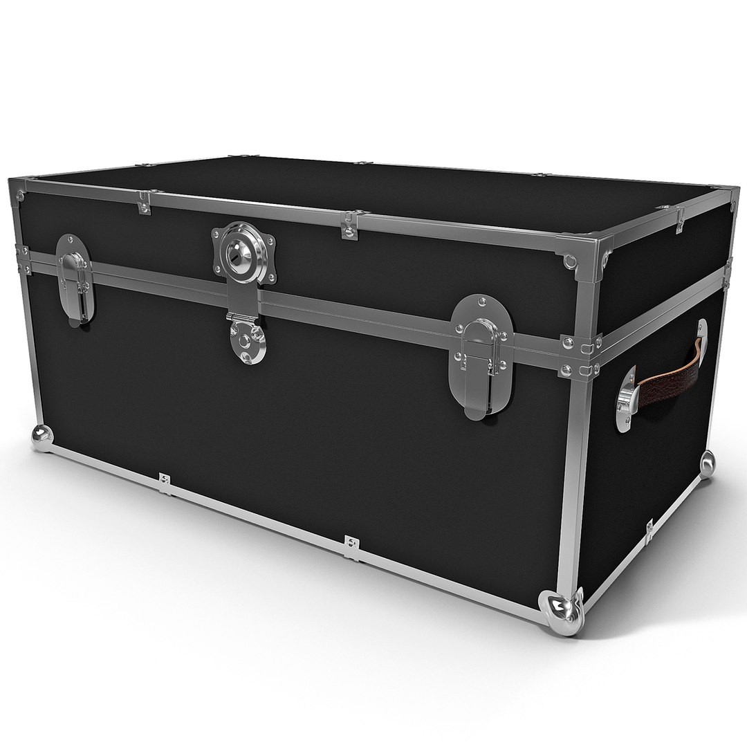 armor storage trunk 3d model
