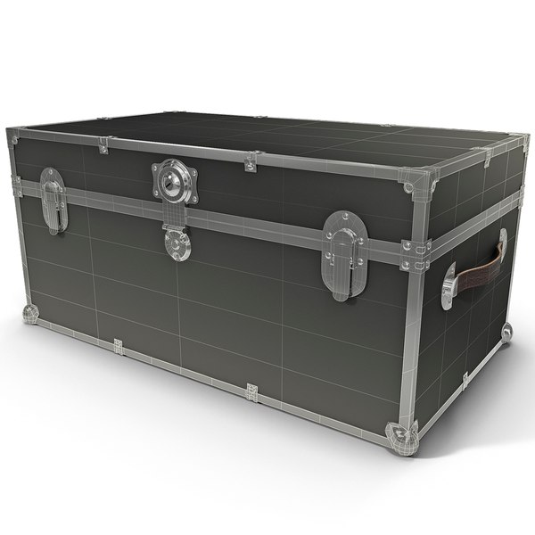 armor storage trunk 3d model