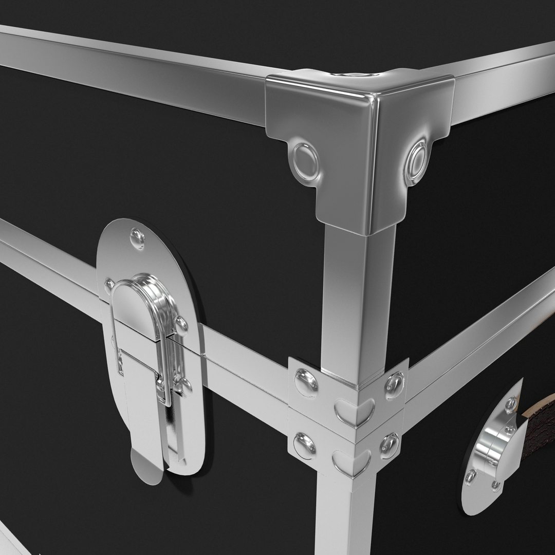 armor storage trunk 3d model