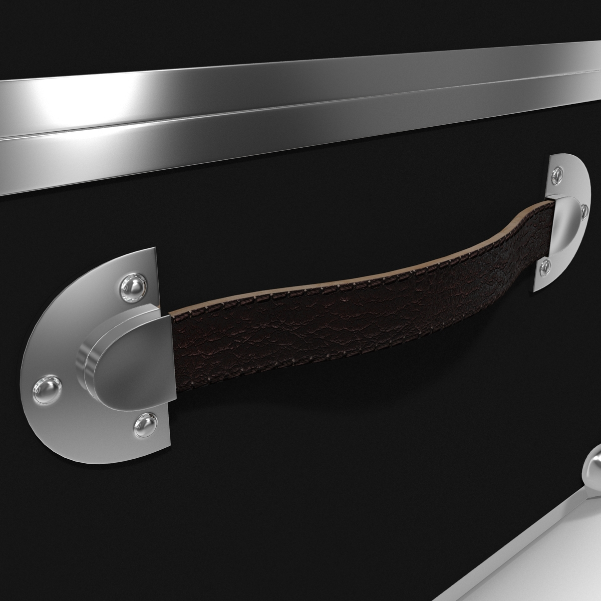 armor storage trunk 3d model