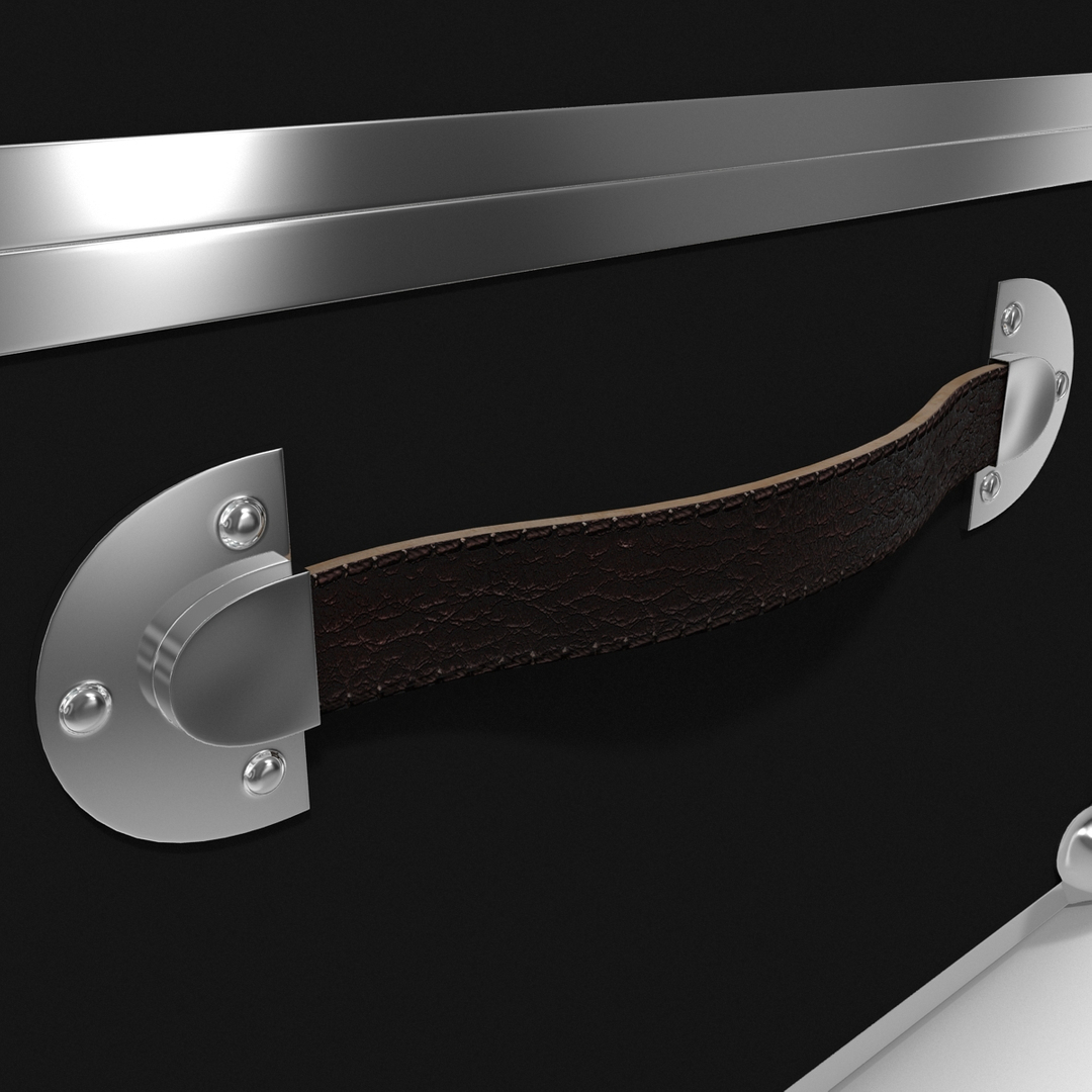 armor storage trunk 3d model