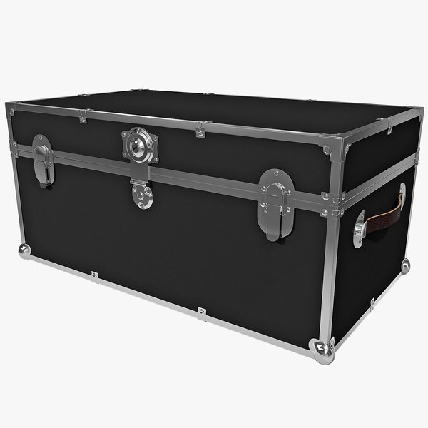 armor storage trunk 3d model