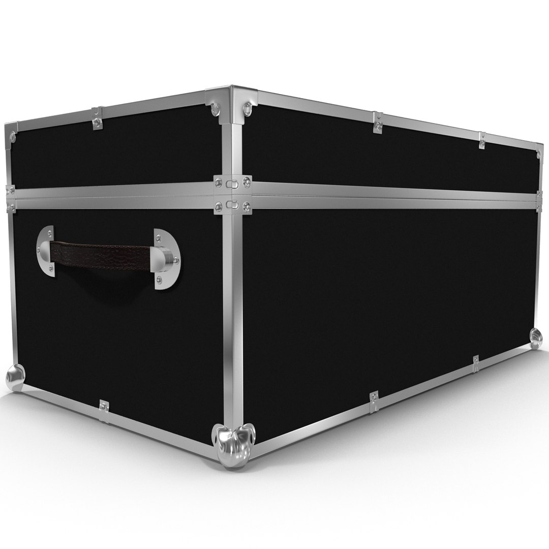 armor storage trunk 3d model