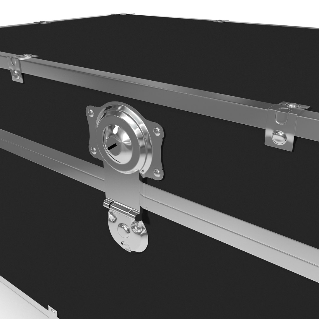 armor storage trunk 3d model