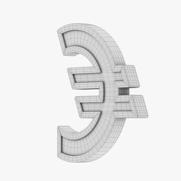 Symbol euro 3D - TurboSquid 1297824